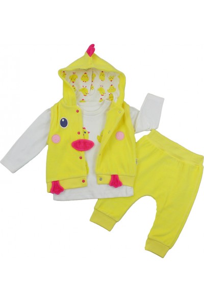 Tongs Baby Kiz Civciv 3lü Takım