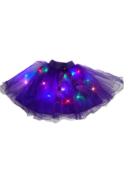 Nisu Tasarım Mor Led Tütü Etek Nisu Tasarım Mor Led Tütü Etek