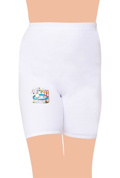 Tutku 6'lı Paket Pamuk Kız Çocuk Paçalı Don