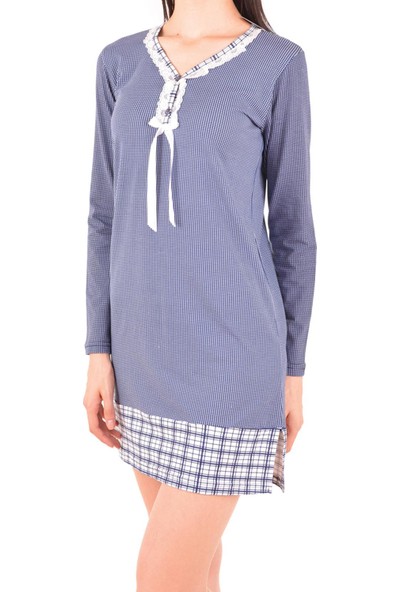 Nicoletta Kadın Tunik Ev Elbisesi Kısa Kollu