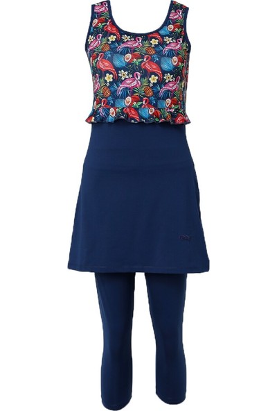 Tesmay Kadın Yarım Kapalı Mayo