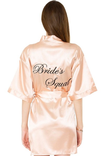 For You Moda Kadın Bride Nakışlı Sabahlık For You Moda Kadın Bride Nakışlı Sabahlık