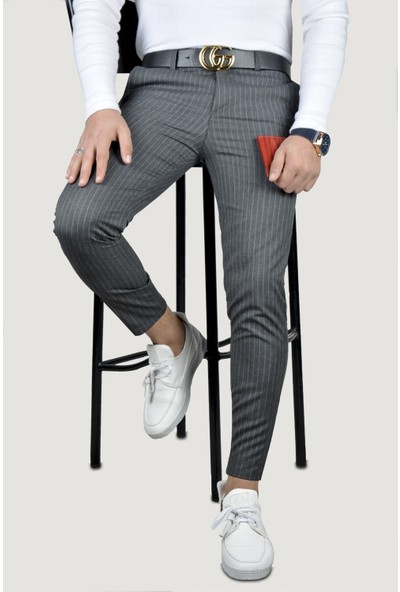 Terapi Men Erkek Keten Pantolon 8K-2200133-042-1 Antrasit Terapi Men Erkek Keten Pantolon 8K-2200133-042-1 Antrasit