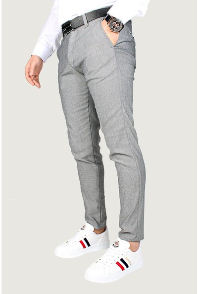 Terapi Men Erkek Keten Pantolon 8K-2200174-007 Gri Terapi Men Erkek Keten Pantolon 8K-2200174-007 Gri