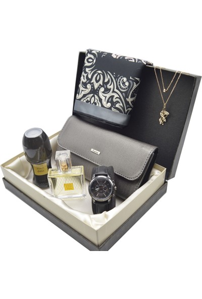 Spectrum Lüx Set Bronz - Saat - Akel Eşarp - Cüzdan - Avon Parfüm - Kolye Spectrum Lüx Set Bronz - Saat - Akel Eşarp - Cüzdan - Avon Parfüm - Kolye
