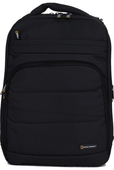 National Geographic 2 Compartments Siyah Erkek Sırt Çantası N00710