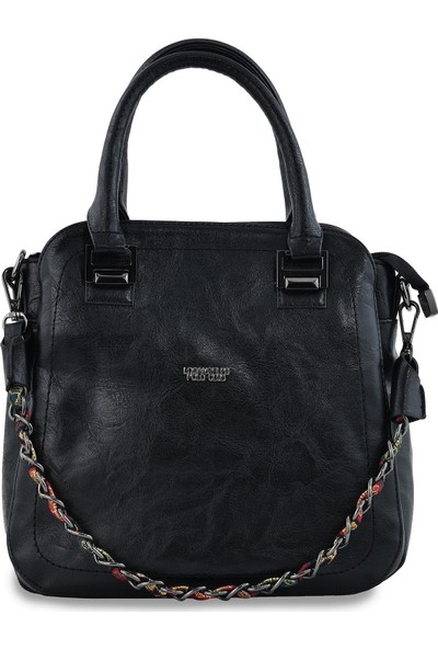 Los Angeles Polo Club 3366 Omuz Askılı Kadın Çantas Siyah