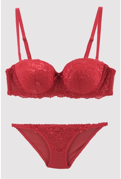 Pierre Cardin 4562 Mariah Balenli Straplez Desteksiz Sütyen Takımı Pierre Cardin 4562 Mariah Balenli Straplez Desteksiz Sütyen Takımı