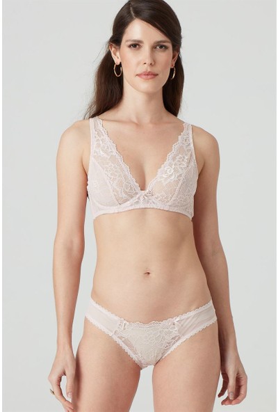 Pierre Cardin 4568 Aceline Balenli Dantelli Desteksiz Sütyen Takımı Pierre Cardin 4568 Aceline Balenli Dantelli Desteksiz Sütyen Takımı
