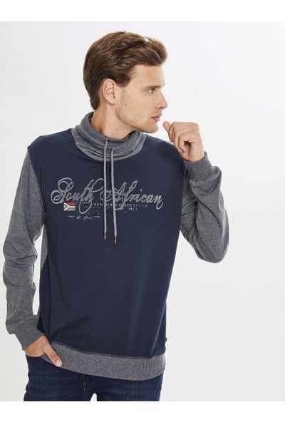 Xint Erkek MCL Şal Yaka Sweatshirt Xint Erkek MCL Şal Yaka Sweatshirt