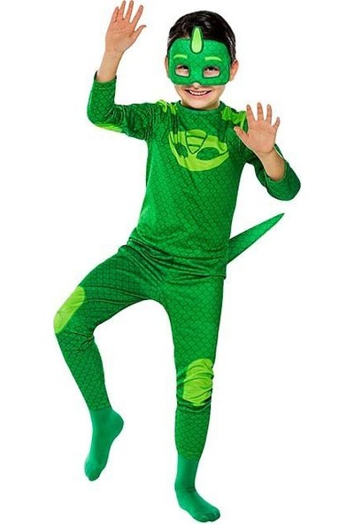 Tarz Kids Pijamaskeliler Kertenkele Çocuk Kostüm 4-12YAŞ Tarz Kids Pijamaskeliler Kertenkele Çocuk Kostüm 4-12YAŞ