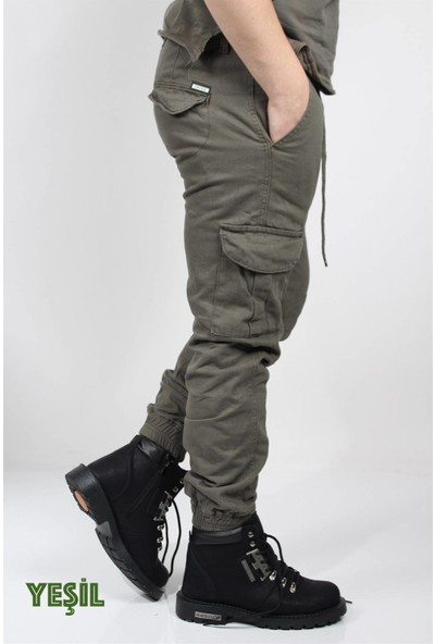 Oksıt 1569 Beli ve Paçası Lastıklı Likralı Keten Erkek Kargo Pantolon Oksıt 1569 Beli ve Paçası Lastıklı Likralı Keten Erkek Kargo Pantolon