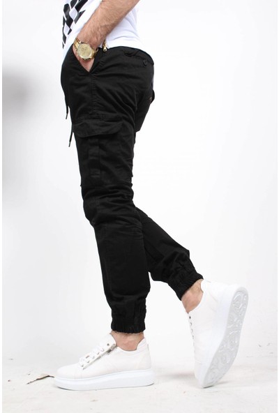 Oksıt 1569 Beli ve Paçası Lastıklı Likralı Keten Erkek Kargo Pantolon Oksıt 1569 Beli ve Paçası Lastıklı Likralı Keten Erkek Kargo Pantolon