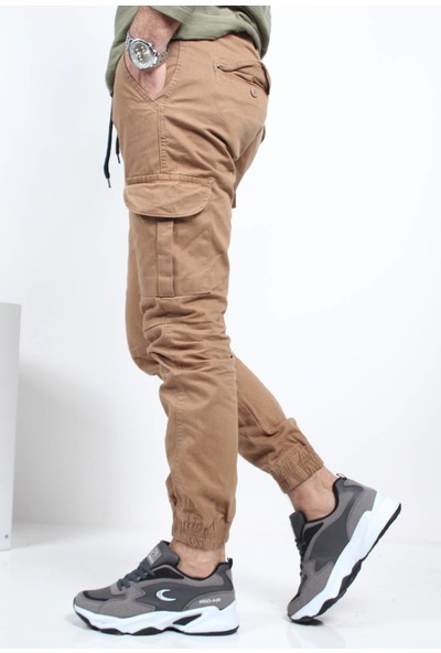 Oksıt 1569 Beli ve Paçası Lastıklı Likralı Keten Erkek Kargo Pantolon Oksıt 1569 Beli ve Paçası Lastıklı Likralı Keten Erkek Kargo Pantolon