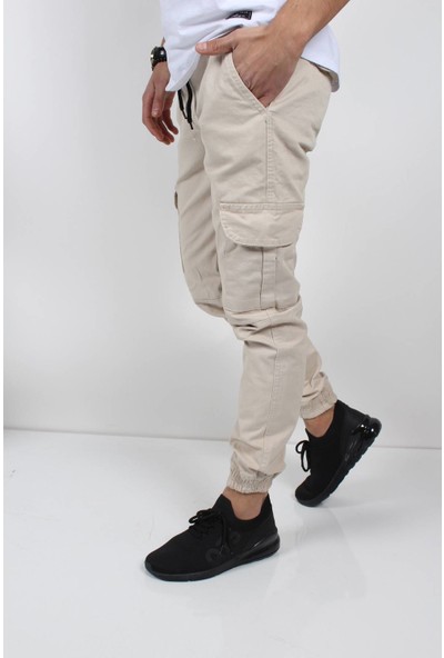 Oksıt 1569 Beli ve Paçası Lastıklı Likralı Keten Erkek Kargo Pantolon Oksıt 1569 Beli ve Paçası Lastıklı Likralı Keten Erkek Kargo Pantolon