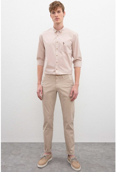 U.S. Polo Assn. Dokuma Spor Pantolon 50198856-VR049