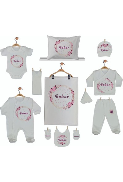 Pia Baby Gl 1904 11 Parça İsme Özel Hastane Çıkışı Pia Baby Gl 1904 11 Parça İsme Özel Hastane Çıkışı