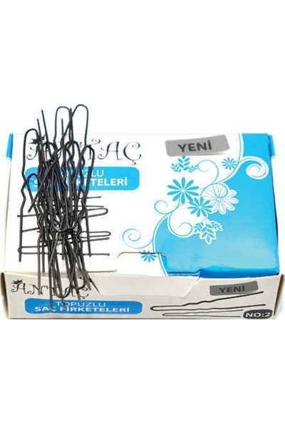 Antaç No:2 Siyah Kalın Saç Firketesi 150'li