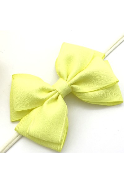 Pampiki Sarı Fiyonk Saç Bandı