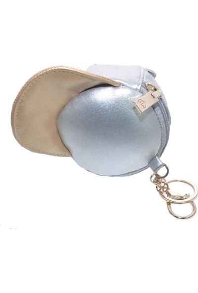 Hd Marketim Şapka Bozuk Para Cüzdanı Gümüş