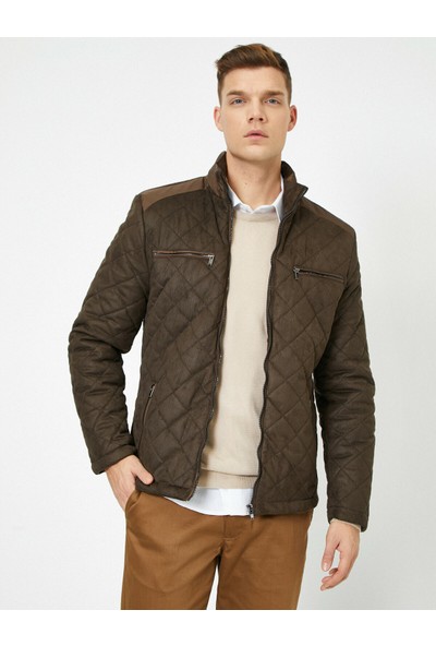 Koton Erkek Kapitone Mont