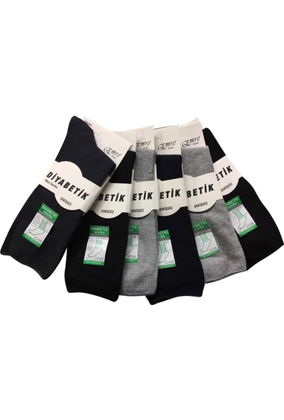 Emre 10'Lu Bambu Diyabetik Erkek Şeker Çorap Emre 10'Lu Bambu Diyabetik Erkek Şeker Çorap