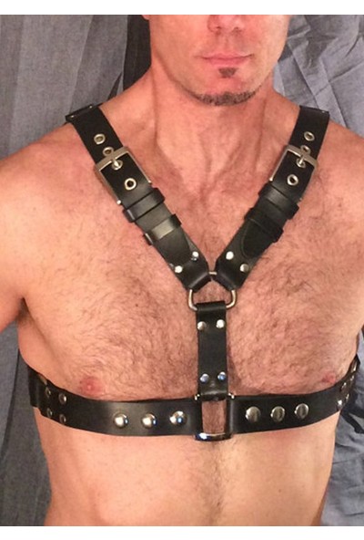 Angels Passion Erkek Erotik Giyim Deri Harness - APFTM22 Angels Passion Erkek Erotik Giyim Deri Harness - APFTM22