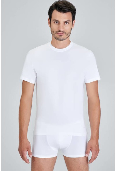 Kom James Bisiklet Yaka Erkek T-Shirt