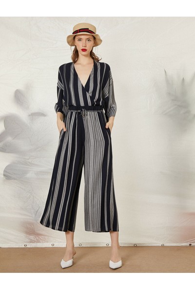 Koton Kadın Çizgili Pantlon