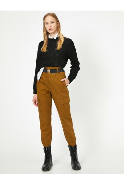 Koton Kadın Kargo Pantolon