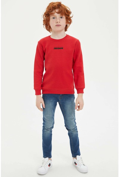 DeFacto Erkek Çocuk Slim Fit Jean Pantolon N0021A620SP