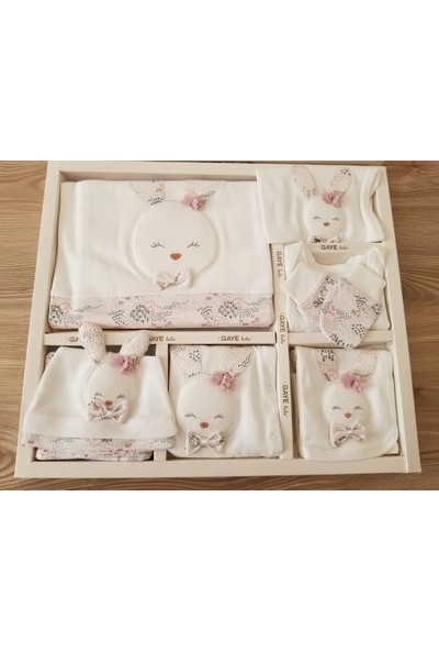 Gaye Bebe10 Parça Kız Hastane Çıkış Seti