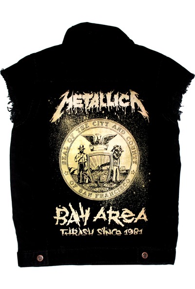 Modaroma Metallica Kot Yelek Modaroma Metallica Kot Yelek