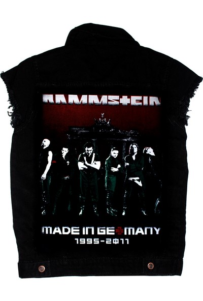 Modaroma Rammstein Kot Yelek Modaroma Rammstein Kot Yelek