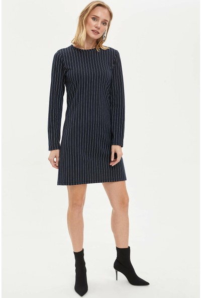 DeFacto Basic Regular Fit Örme Elbise N6351AZ20SP