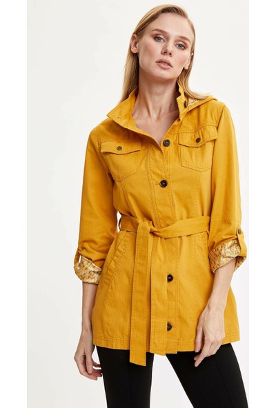 DeFacto Regular Fit Pamuklu İnce Parka M0842AZ20SP DeFacto Regular Fit Pamuklu İnce Parka M0842AZ20SP