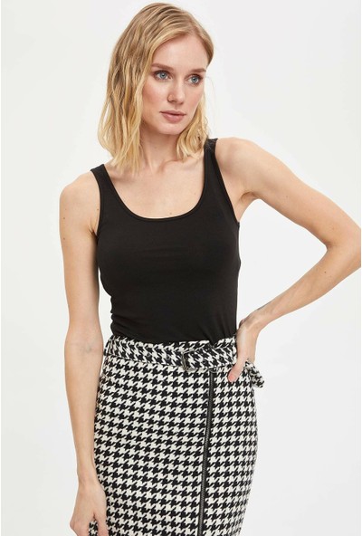 DeFacto Askılı Basic Slim Fit Atlet I1059AZ20SP DeFacto Askılı Basic Slim Fit Atlet I1059AZ20SP