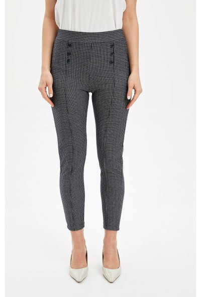 DeFacto Slim Fit Dokuma Tayt N2207AZ20SP