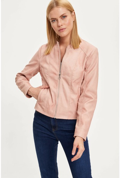 DeFacto Regular Fit Suni Deri Suni Deri Mont M0825AZ20SP