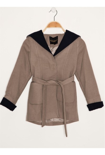 Dewberry Z8002 Kız Çocuk Palto