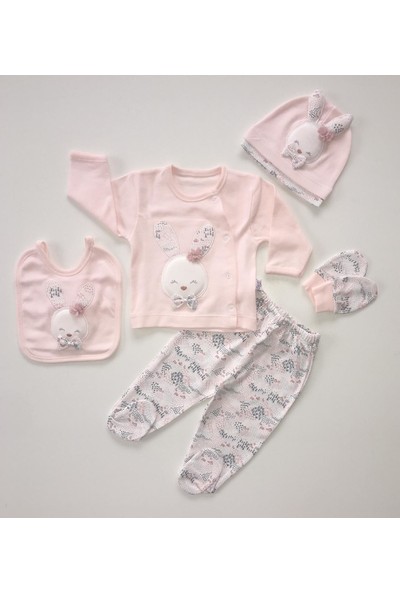 Gaye Bebe Sevimli Tavşan Kız Bebek 5'li Hastane Çıkışı