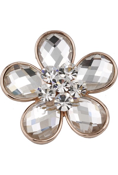 Lavisera Çiçek Broş