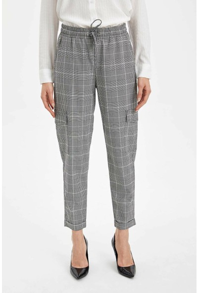 DeFacto Relax Fit Kargo Cepli Duble Paça Pantolon N2287AZ20SP DeFacto Relax Fit Kargo Cepli Duble Paça Pantolon N2287AZ20SP