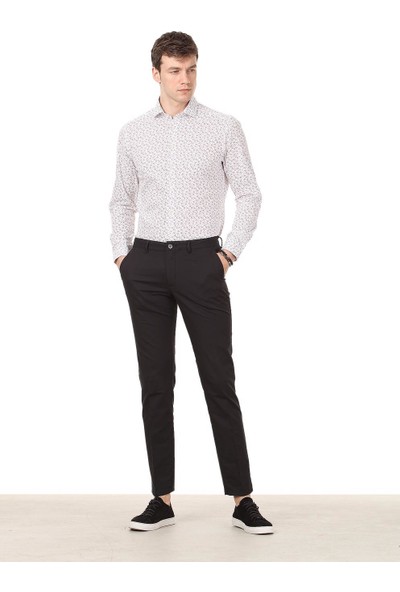 Ramsey Erkek Düz Dokuma Pantolon Ramsey Erkek Düz Dokuma Pantolon