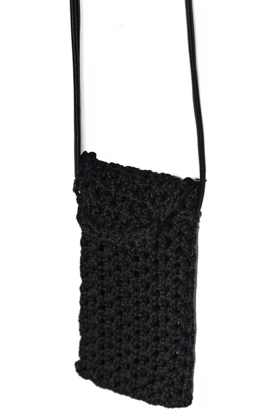 Kavshak Cep Telefonu Çantası Siyah