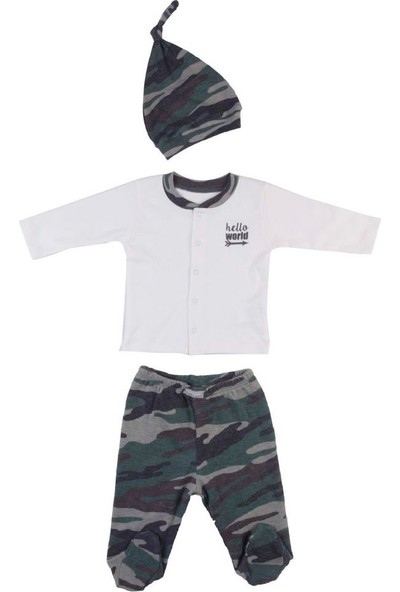 BebePan Camo Bebek Pijama Takımı 1999 BebePan Camo Bebek Pijama Takımı 1999