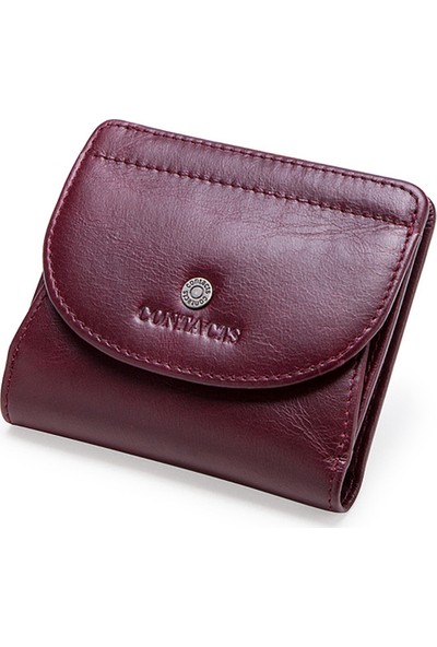Contacts Shine Serie Rfıd Korumalı Gerçek Deri Kadın Cüzdan - Maida Contacts Shine Serie Rfıd Korumalı Gerçek Deri Kadın Cüzdan - Maida