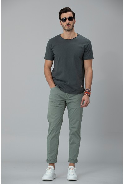 Lufian Erkek Slim Fit İmper Spor 5 Cep Pantolon
