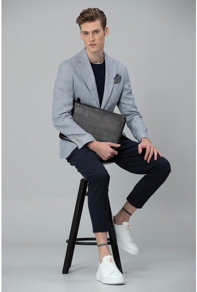 Lufian Erkek Slim Fit Salina Spor Blazer Ceket Lufian Erkek Slim Fit Salina Spor Blazer Ceket
