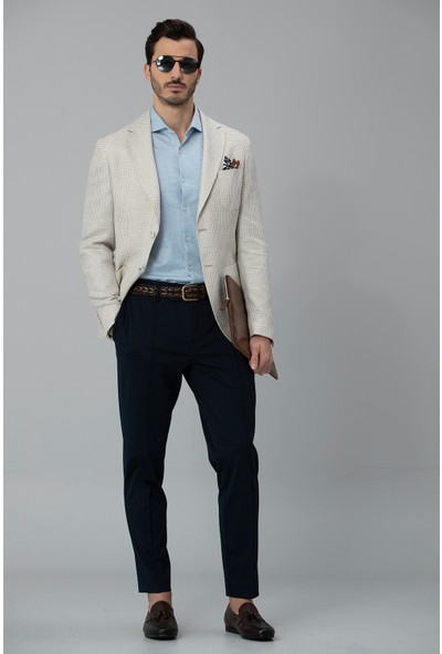 Lufian Erkek Slim Fit Salina Spor Blazer Ceket Lufian Erkek Slim Fit Salina Spor Blazer Ceket